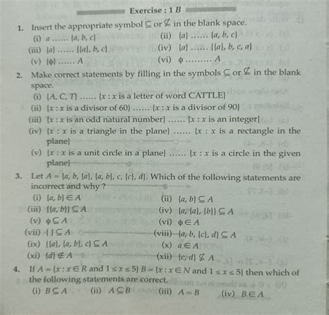 SETS Assignment Subsets And Equal Sets Mathematics Assignment Teachmint