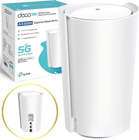 TP Link Deco X G AX Mbps Whole Home Wi Fi G Router With Sim Slot G G Cat Mesh WiFi