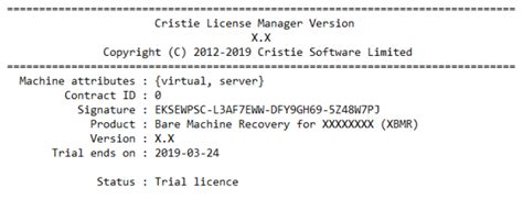 Cristie Product Licensing Linux Unix Licensingportal Cristie Forum