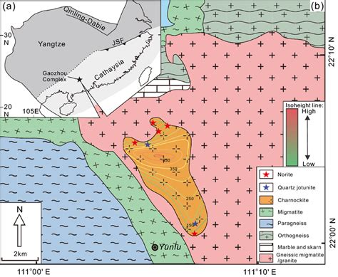 A Tectonic Schematic Map Of The South China Block Jsf Download Scientific Diagram