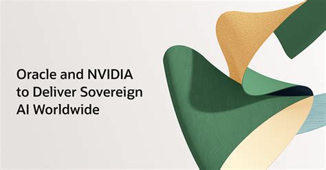 오라클 엔비디아와 ‘소버린 Ai 제공 위한 협력 확대