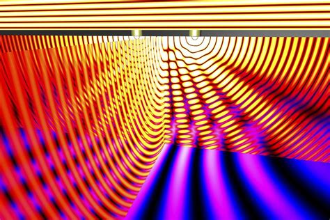 Diffraction Experiment Simulation Photograph By Science Photo Library