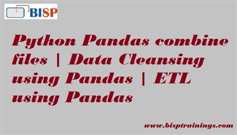 Data Cleansing With Python Pandas
