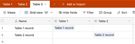 Combining 2 Tables Of Inventory Into A Third Combined Table Dynamically Airtable Community