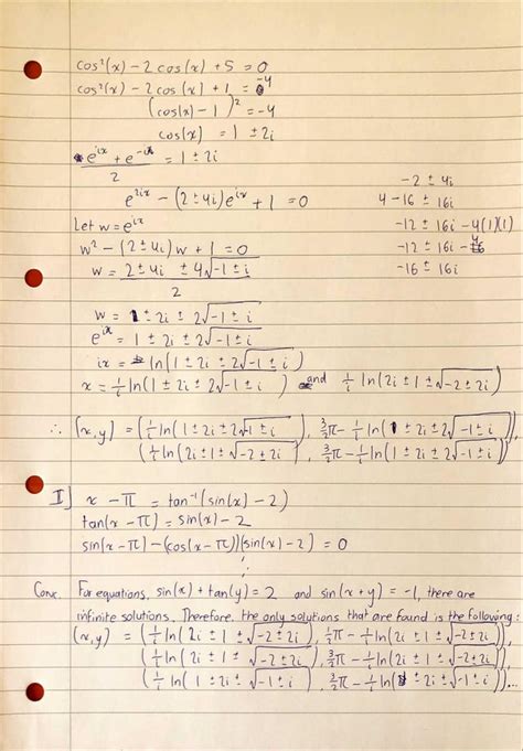 made my own problem that happens to have infinite number of solutions
