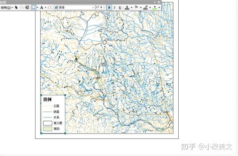Argis中如何给各项元素加方框 知乎