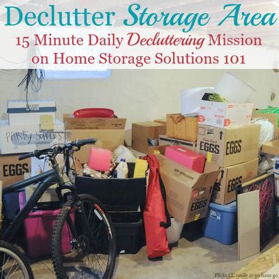 How To Declutter Storage Room Or Storage Closet