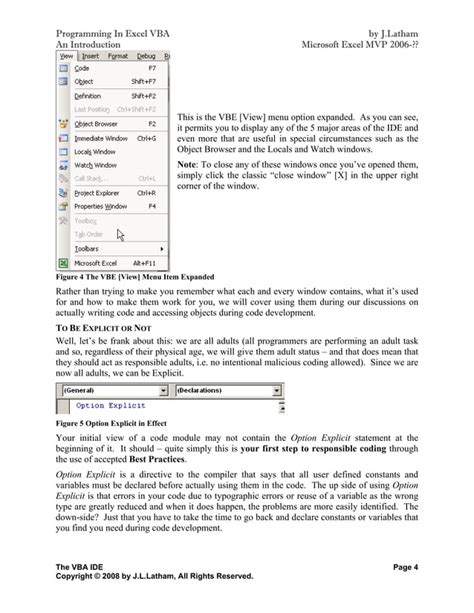 Programming Inexcelvba Anintroduction Pdf