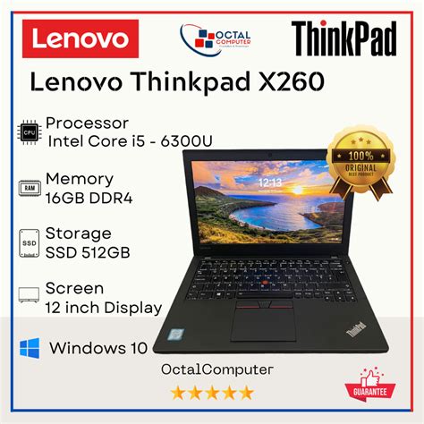 Jual Laptop Slim Lenovo Thinkpad X Core I Gen Ram Gb Ssd Gb Laptop Second