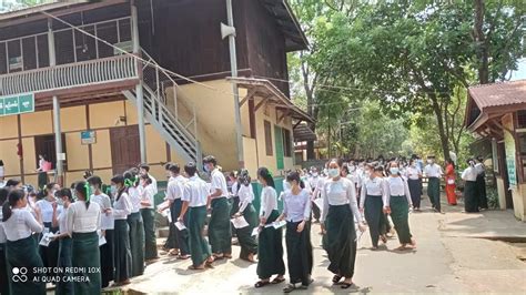 မွန်ပြည်နယ်တွင် တက္ကသိုလ်ဝင်တန်း ဖြေဆိုသူ ၅၇၀၀ ကျော်သာရှိ နိုင်ငံတကာမြန်မာ့သတင်း