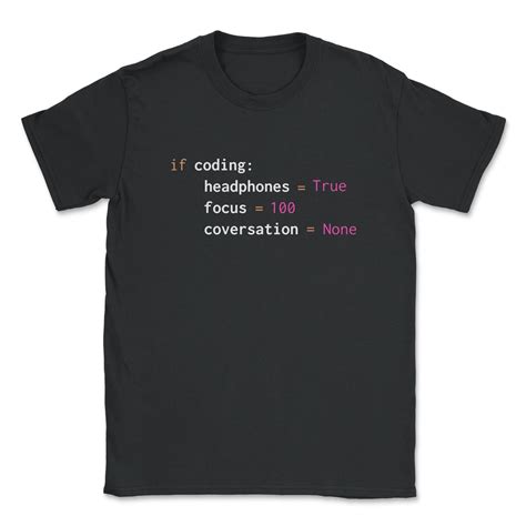 Python Programming Product With Funny Python Coding Print Unisex T