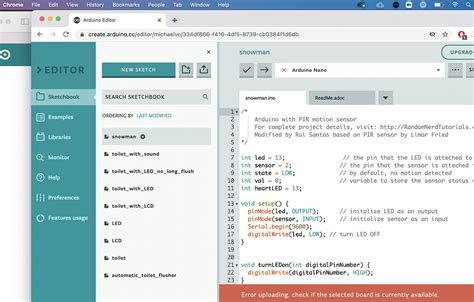 M1 Macbook Not Recognizing Any Arduino Boards Cloud Editor Arduino