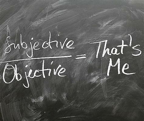 Differences Between Objective And Subjective Bscholarly