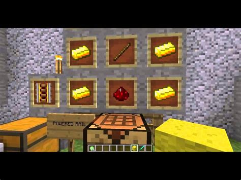 以上 powered rail crafting recipe Powered rail crafting recipe