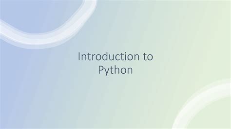 Solution Introduction To Python Studypool