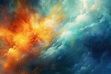 Premium Ai Image Vibrant Abstract Background With Dynamic Swirls Of Colors And Textures For