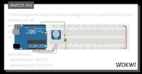 Analog Read And Write Wokwi ESP32 STM32 Arduino Simulator
