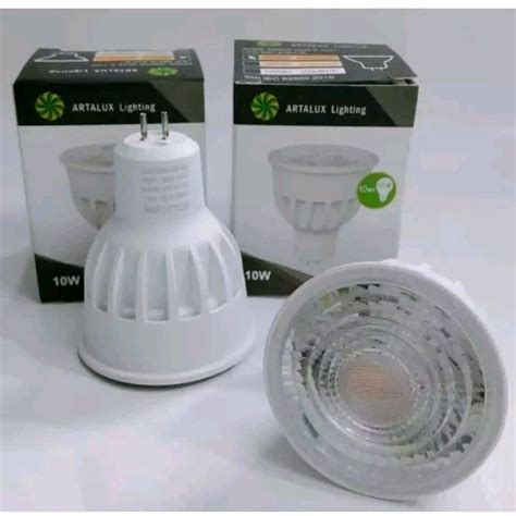Jual Lampu Sorot Halogen Artalux Mr16 Cob 10w Tusuk 220v Lampu