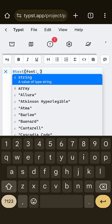 which fonts are included in the compiler questions typst forum