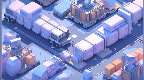 미래 글로벌 물류 네트워크를 위한 파란색 배경의 스마트폰 포장 및 물류 서비스 앱 3d 렌더링 국제 무역 배경 서비스 배경 화물 운송 배경 이미지 Hd 국제 무역