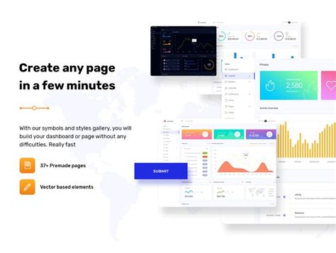 Adminse Dashboard UI Kit Templates