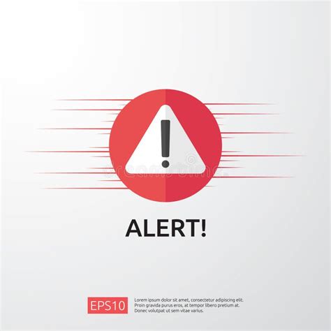 Attention Warning Attacker Alert Sign With Exclamation Mark Beware