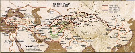 Silk Road Trade Maps For Whap