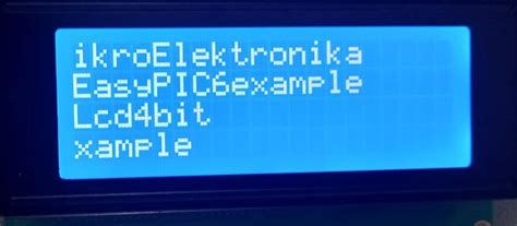 Microcontroller 204 Lcd Display Correctly Using Pic16f628a And Not Display Correctly Using
