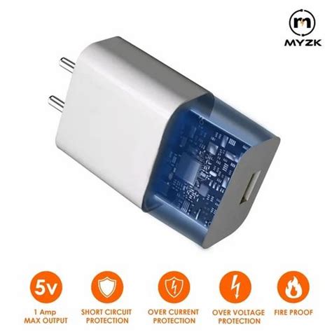 Usb Mobile Phone Charger 5v 1a Myzk At Best Price In Noida Id 24994497473
