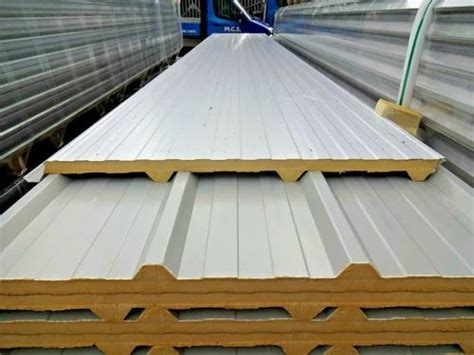 Coated Insulated Roofing With Stainless Steel Cladding Thickness 0 40 Mm At Rs 170 Sq Ft In