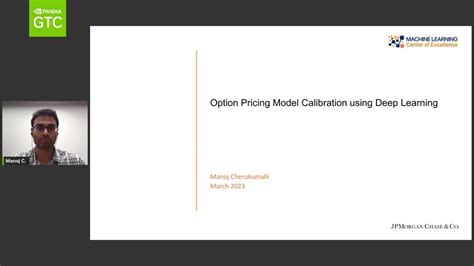 Option Pricing Model Calibration Using Deep Learning Gtc Digital