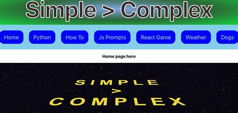 Github Brianlovegaproj4 Simple Over Complex Simple Complex A Basic Game In Python3