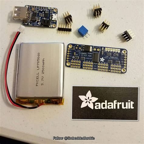 Got Some Nice Parts For My Robot From Adafruit Channel Bit PWM Servo Driver I C