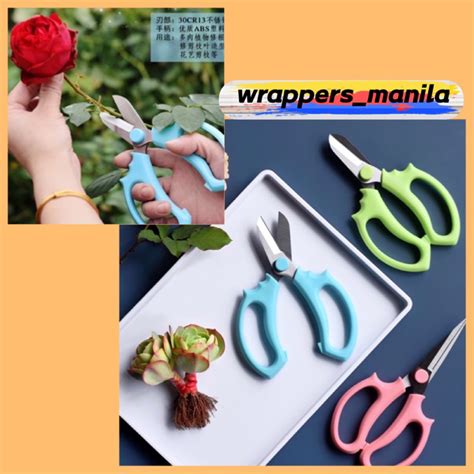 Stainless Steel Floral Stem Cutter Scissors Florist Special Tools