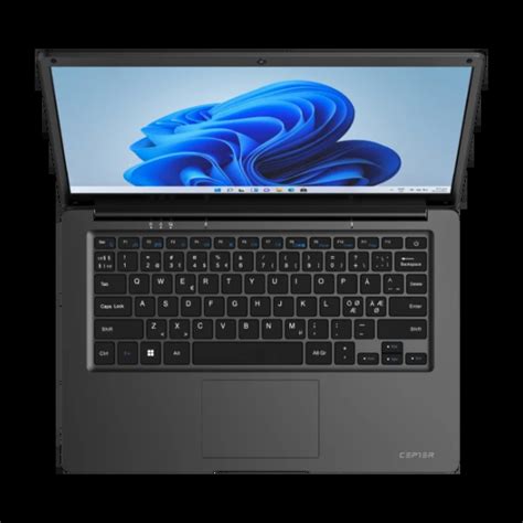 Cepter Pixel 14 Kannettava Tietokone Musta Power Fi