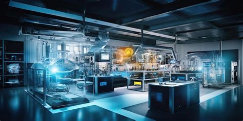 Premium Ai Image Ai Generated Ai Generative Modern Laboratory Medicine Research Lab For