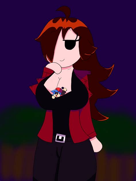 Giantess Fnf Characters 7 Girlfriendtrepidation By Drawsforever2 On