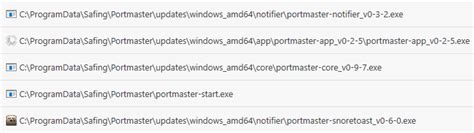 Bug Old Version Files Are Not Auto Deleted · Issue 906 · Safingportmaster · Github