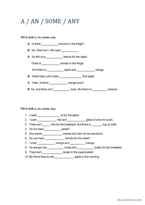 Quantifiers English ESL Worksheets Pdf Doc