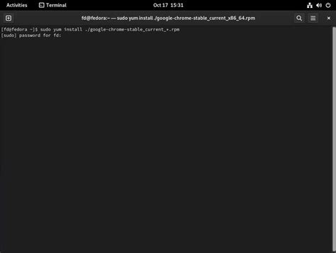 How To Install Google Chrome In Linux RHEL Based Distros GeeksforGeeks