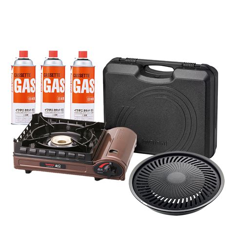 超防風卡式爐3 5kw 贈小烤盤及瓦斯罐三入組 Cb Kz 2 Set001