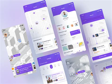 location tracking app ui by md jahidul islam on dribbble