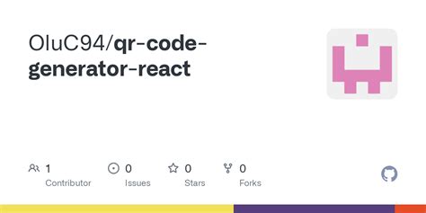 Github Oluc94qr Code Generator React