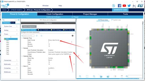 基于cubemx配置rtc时钟并产生秒中断和闹钟中断stm32f103vet6基于stm32cubemx Rtc时钟秒更新中断使用示例 Csdn博客