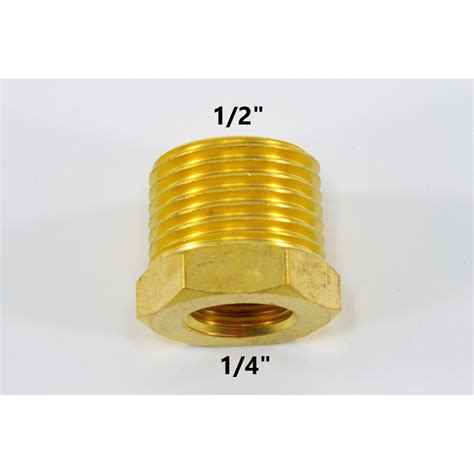 ข้อต่อ ทองเหลือง เกลียวนอก 4 หุน เกลียวใน 2 หุน ใช้กับบอลวาล์วเกลียว ขนาด 2 หุน ของเครื่องกรอง