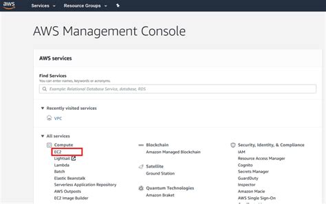 Creating Aws Elastic Compute Cloud Ec2 Instance
