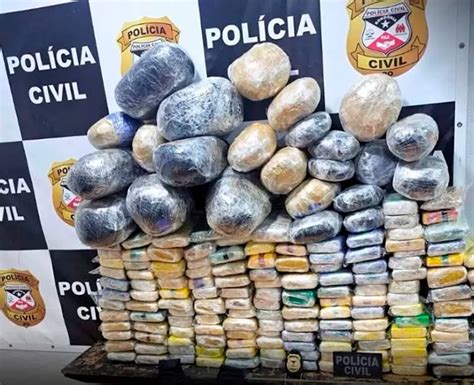 Polícia Civil Prende Um E Apreende 180 Kg De Drogas Que Seriam Enviadas