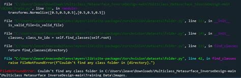 Tranforms Normalize Error · Issue 1 · Raman Lab Ucla Multiclass Metasurface Inversedesign · Github