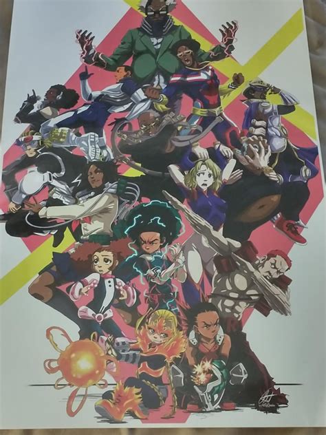 The Boondocks X My Hero Academia Art Made By Artbyquinton R