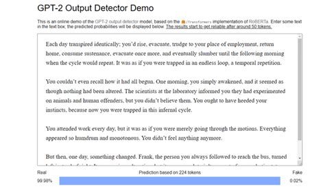 The Ai Detector Gpt 2 Output Detector Shouldnt Be The Only Tool That Is Used To Check Whether